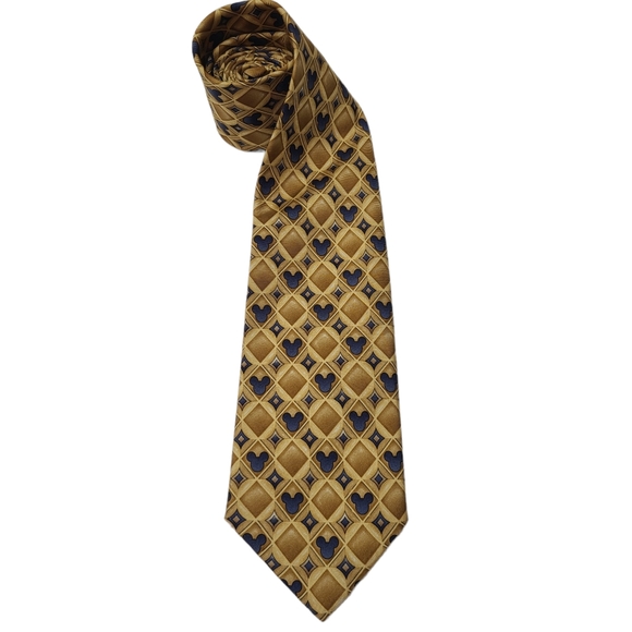 Disney | Accessories | Disney Mickey Mouse Silk Tie | Poshmark